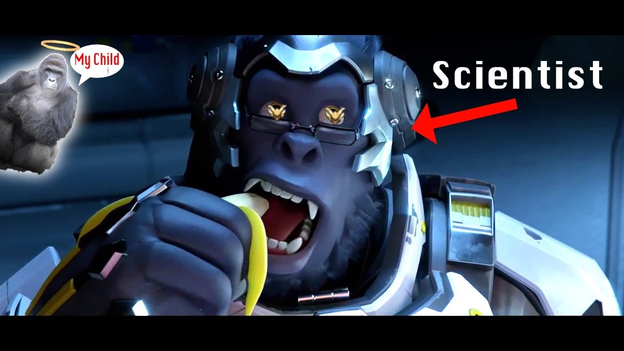 Overwatch - Winston The Scientist (Not a Monkey) - YouTube