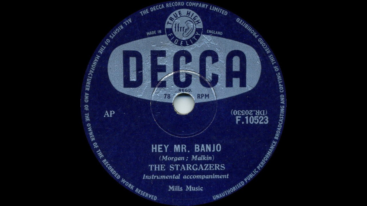 The Stargazers - Hey Mr. Banjo - YouTube