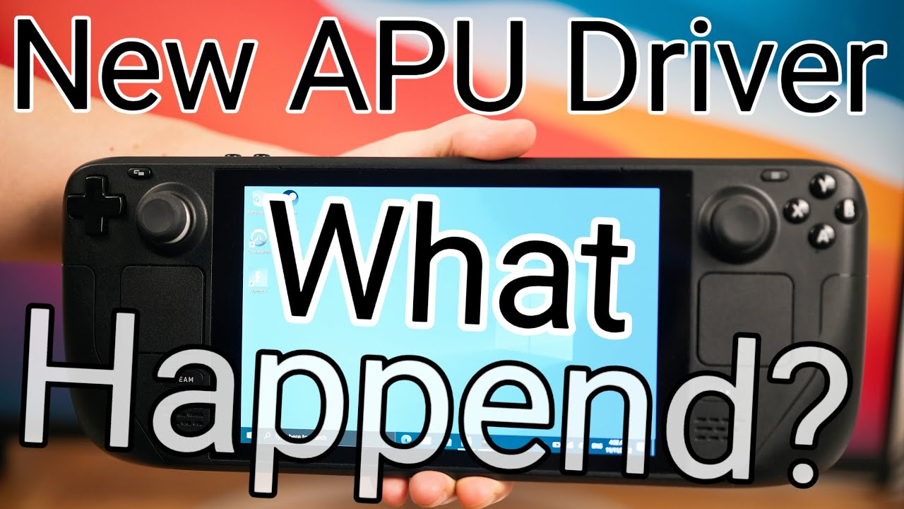 This is What Happened ! After New APU Driver Update. - YouTube