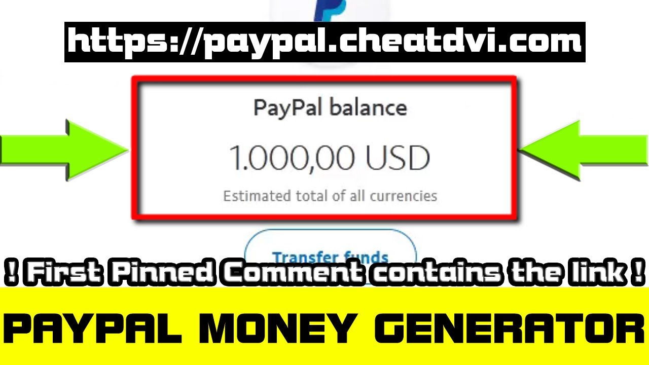 PayPal Money Generator 2024 Free Adder - New Working Method - Up to ...