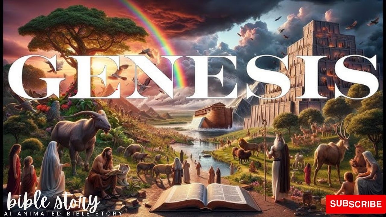 The Holy Bible - Genesis Chapter 1 / AI Animated Bible Story - YouTube