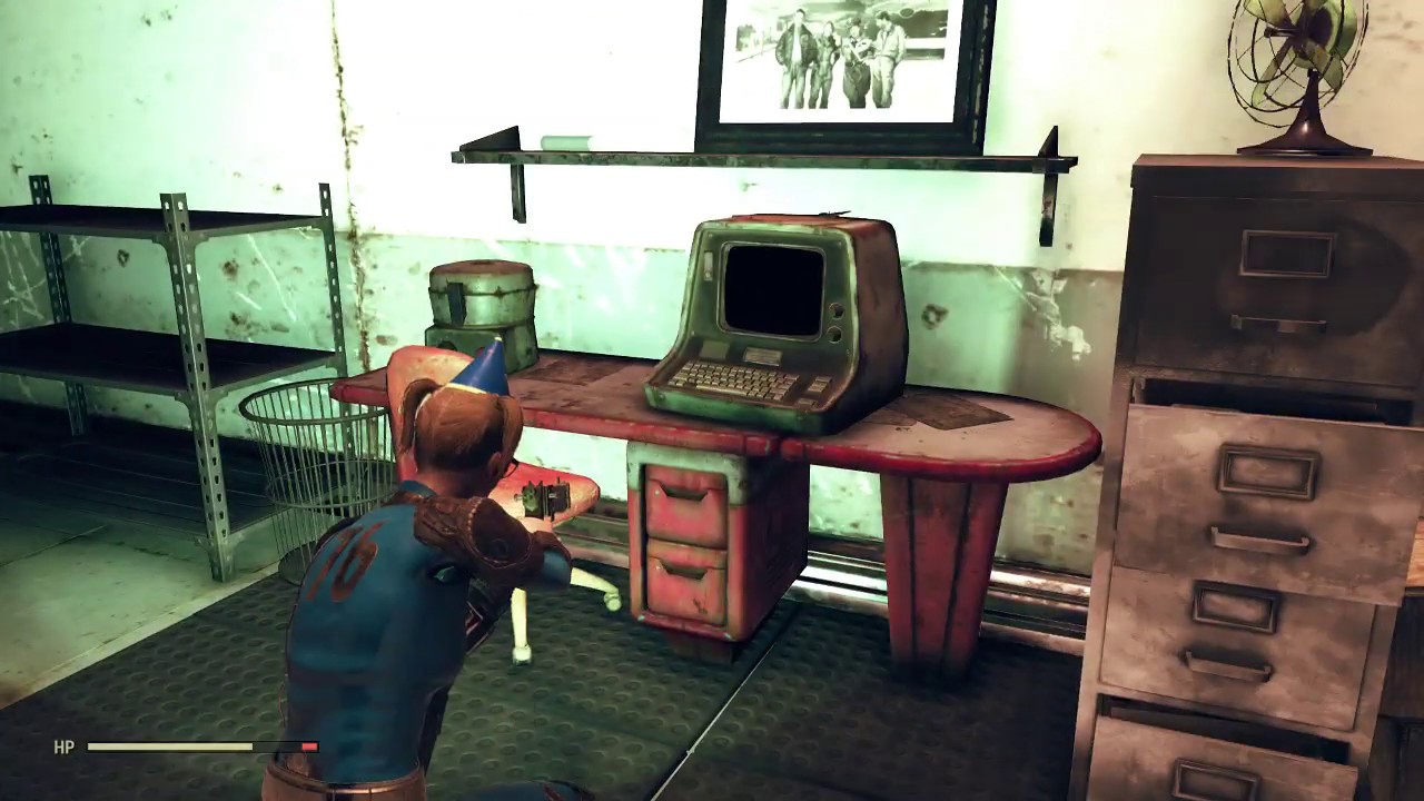 Fallout 76 Get to Doctor Hudson Research Terminal Study Research - YouTube