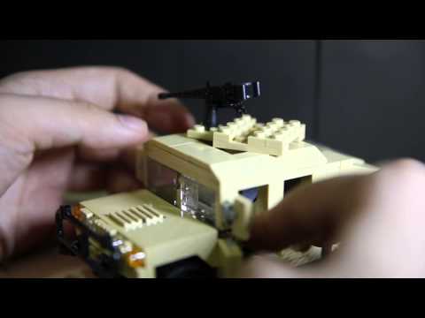 LEGO Swat Modern War M1025 Humvee Armament Carrier DeCool Bootleg ...