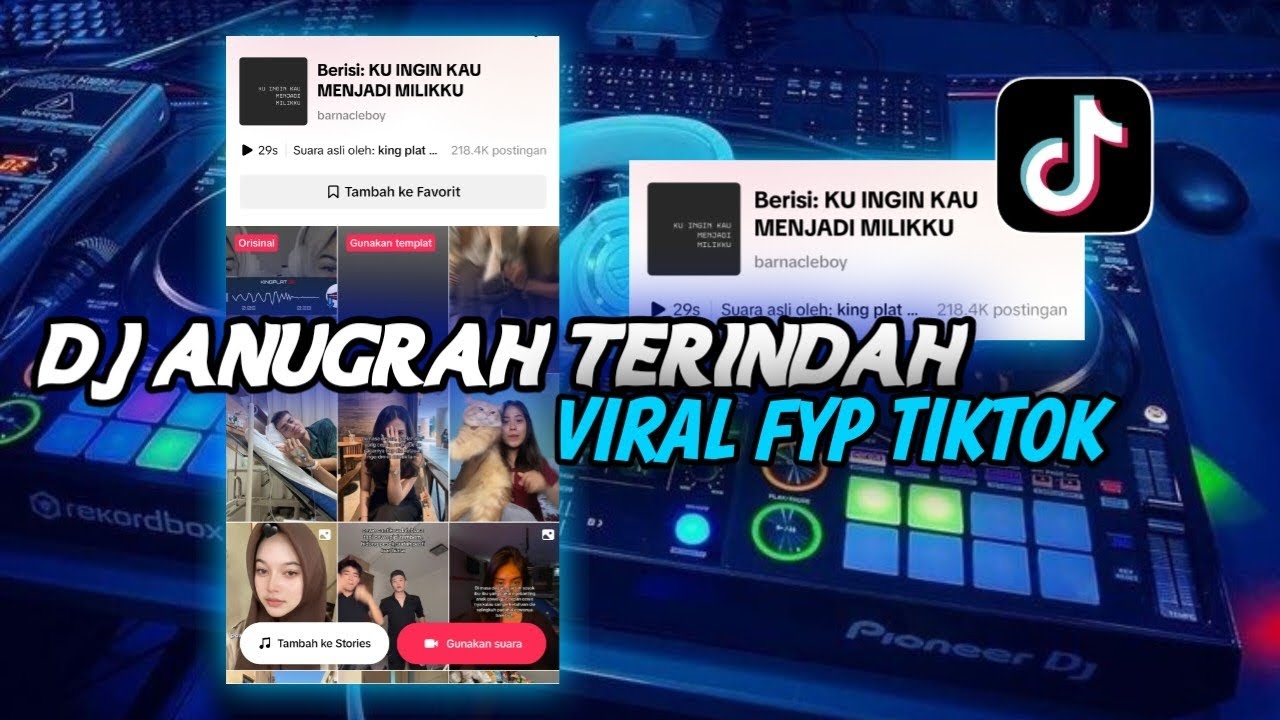 DJ KU INGIN KAU JADI MILIKKU // DJ ANUGRAH TERINDAH SOUND KING PLAT DA ...