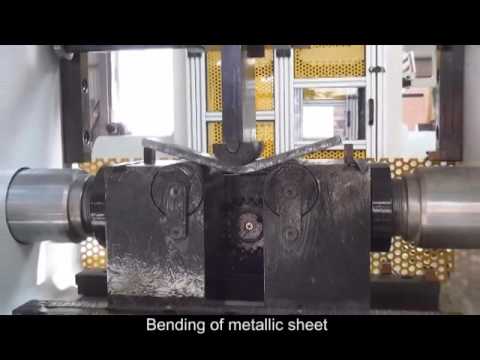SBT Series Triple Cylinders Bending Testing Machine Metal Sheet & Round ...