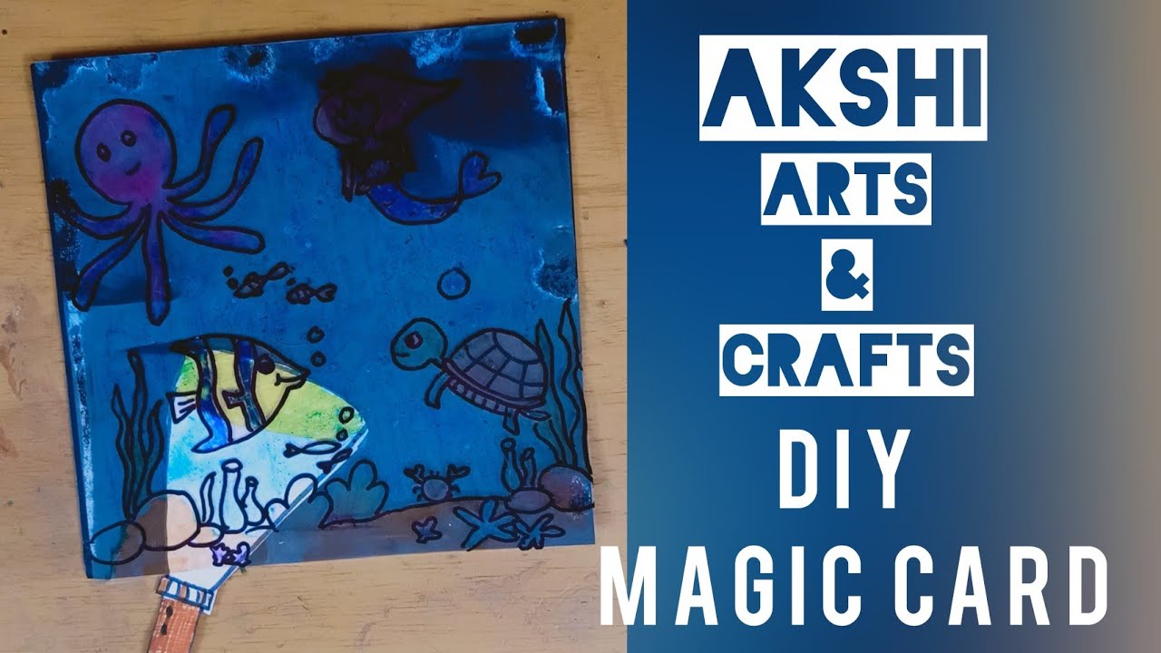 Paper Crafts | Magic Card | DIY | Kids Activities | Arts | Crafts ...