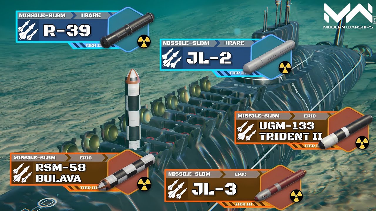 All T3 SLBM Interceptions Test | All SLBM VS Strong Air Defense ...