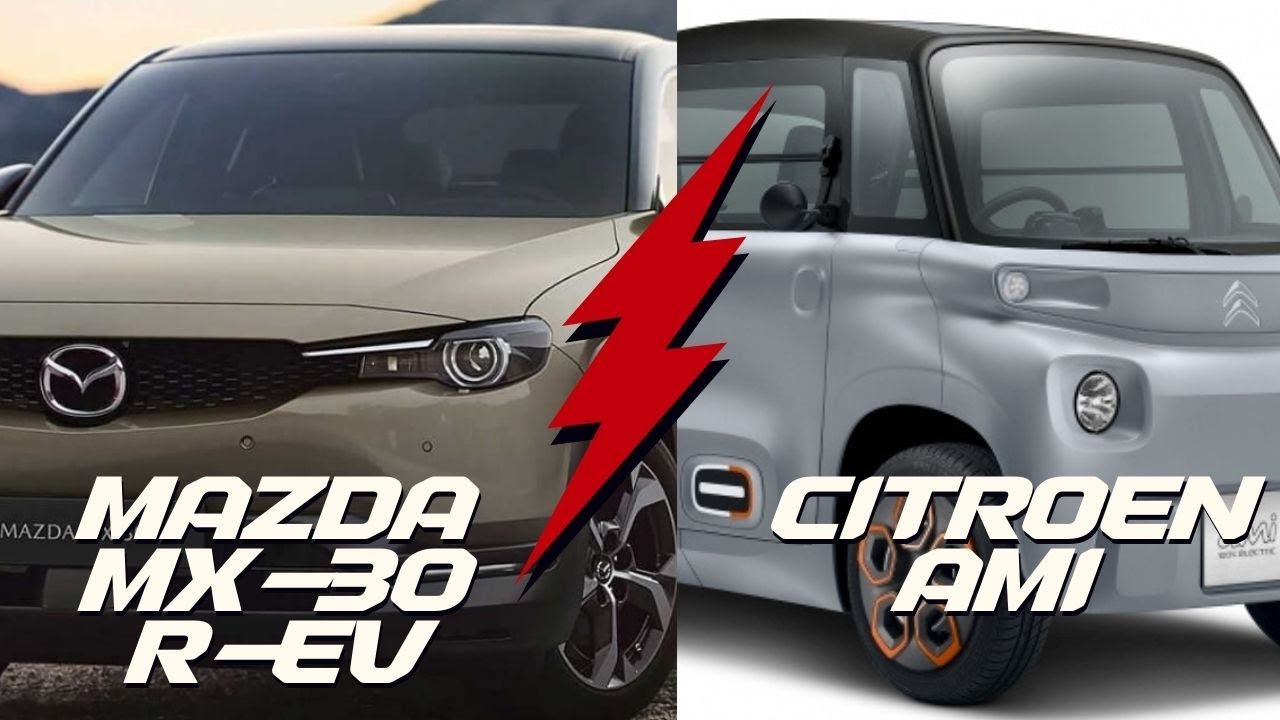 Mazda MX-30 R-EV, Al Citroën AMI no le llegan las piezas - YouTube