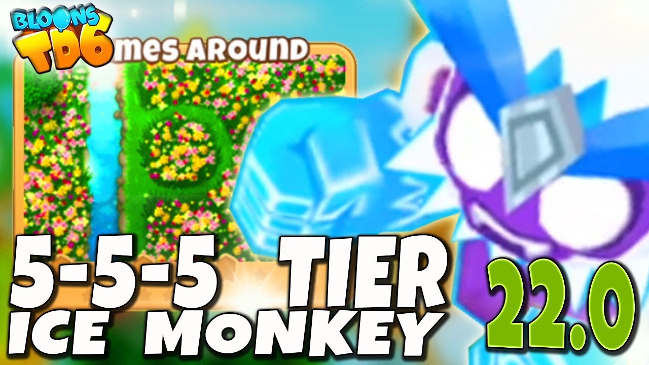 5-5-5 ICE MONKEY | NEW MOAB | Bloons TD6 PL MODS - YouTube