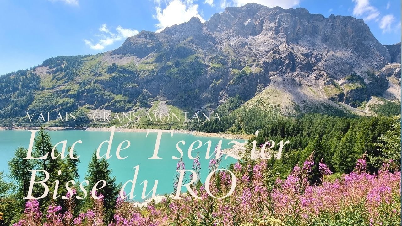 Montage Tseuzier Lake, bisse du RO in the VALAIS SWITZERLAND - YouTube