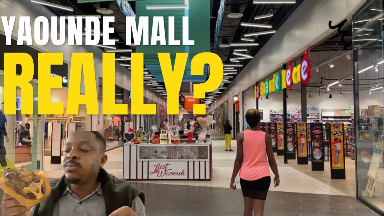 PLAYCE :WHAT THE ONLY “MALL” IN YAOUNDE CAMEROON LOOKS LIKE - YouTube