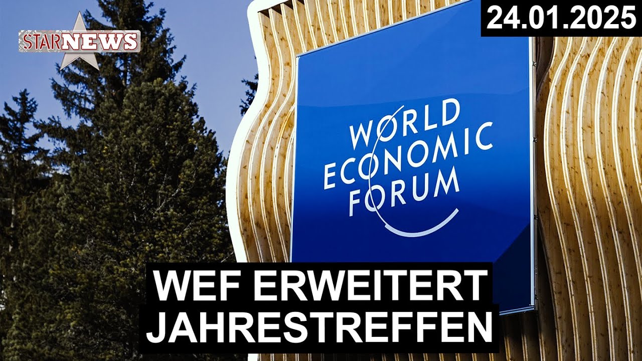 WEF erweitert Jahrestreffen: Ab 2026 auch in Riad - YouTube