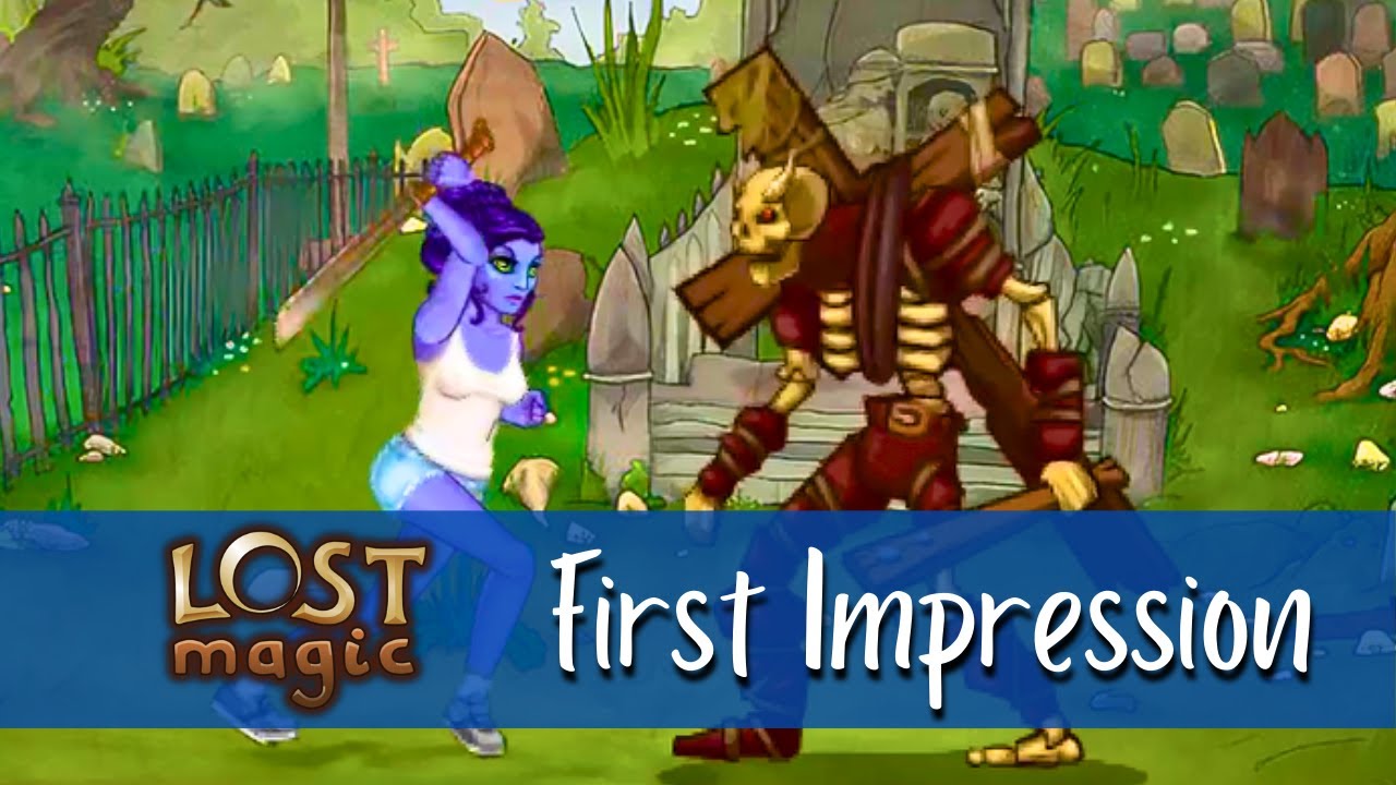 A New Old-School RPG | LostMagic Preview - YouTube