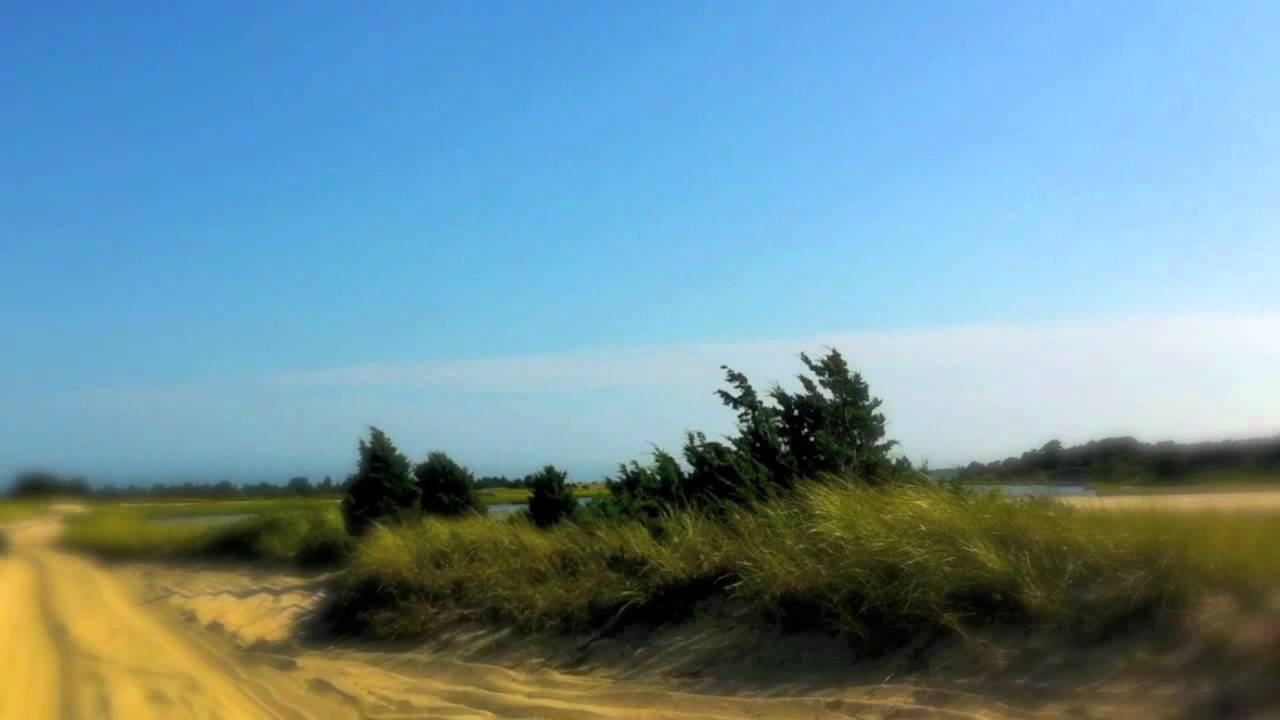 Chappaquiddick - Cape Poge Wildlife Refuge - Beach Drive - YouTube