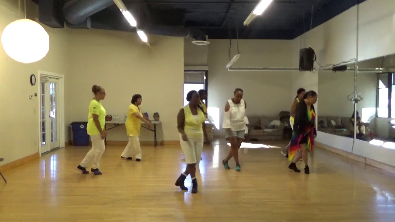 GET BOO'D UP LINE DANCE - YouTube