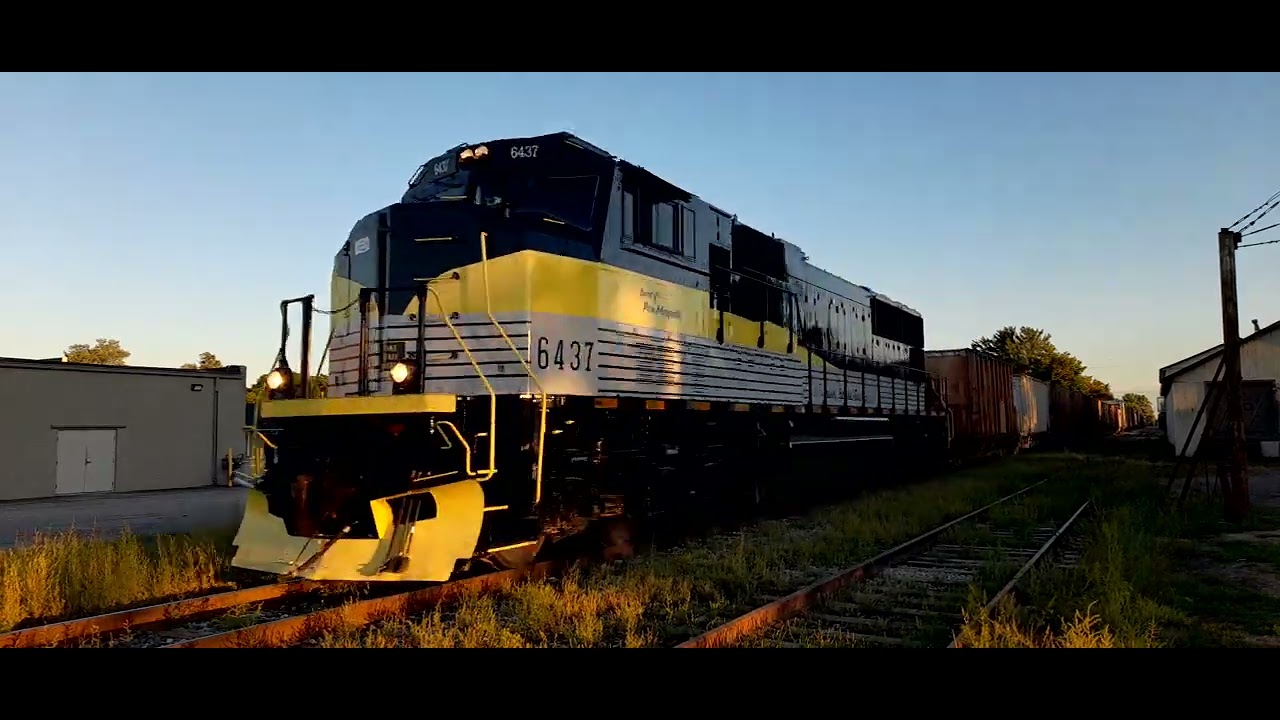 LSRC 6437 at Standish, MI - 8/29/2025 - YouTube