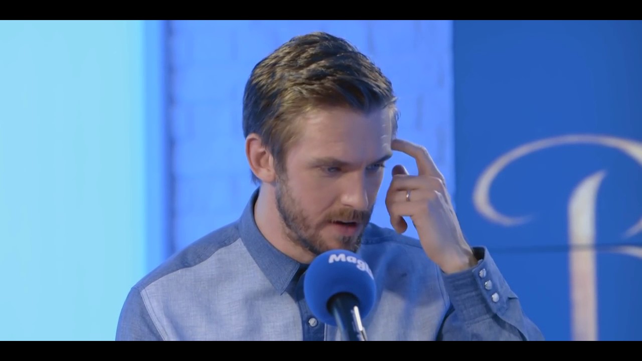 Dan Stevens does his 'Beast' voice Beauty and the Beast - YouTube