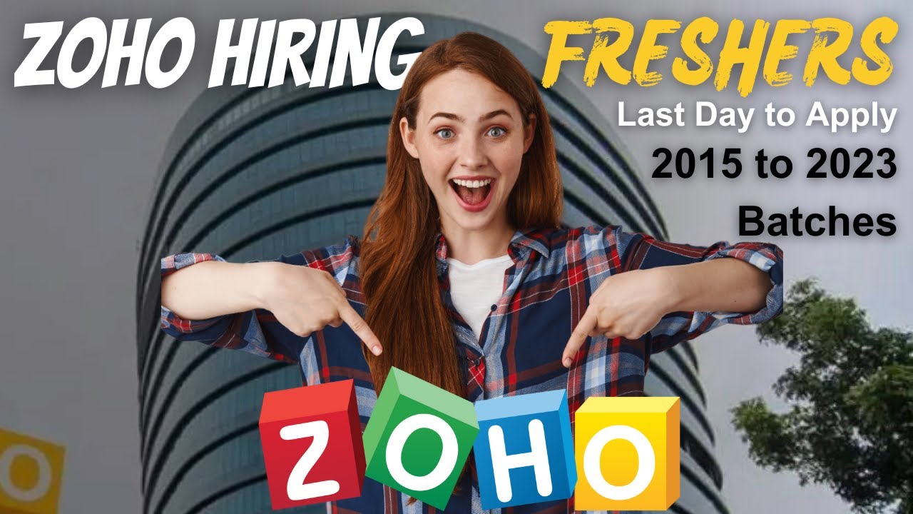 ZOHO Hiring Freshers for Software Developer Role | Freshers IT Jobs | Last Date to Apply | #zoho ...