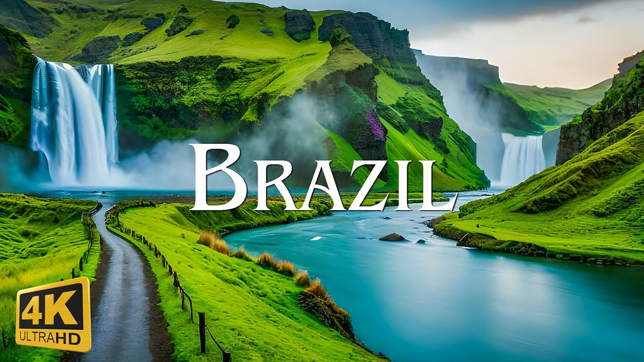 BRAZIL 4K UHD - Relaxing Music Along With Beautiful Nature Videos - 4K ...