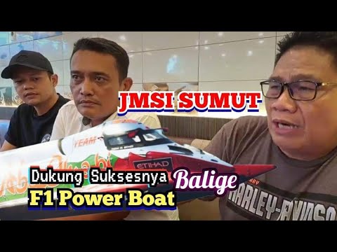 DI TANAH BATAK, F1 POWER BOAT DI DANAU TOBA KEBANGGAAN WARGA SUMATERA ...