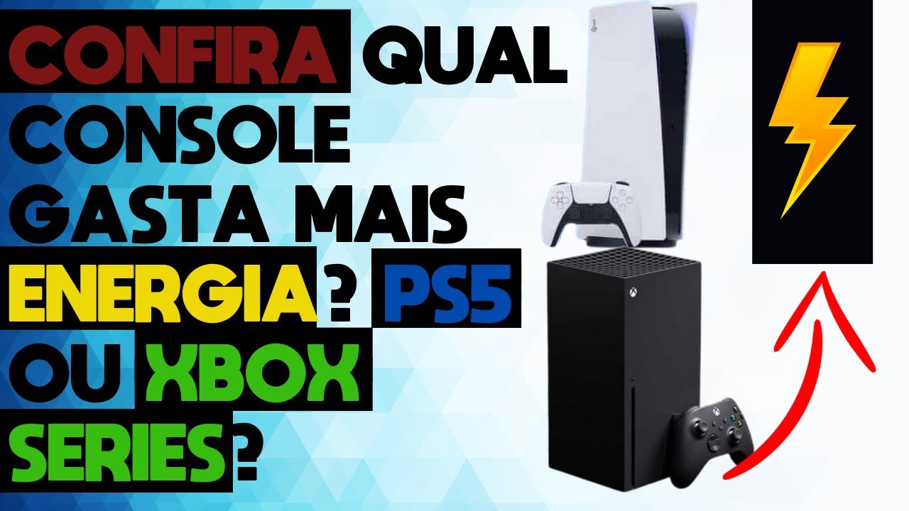 Consumo de Energia - PS5 vs Xbox Series - YouTube