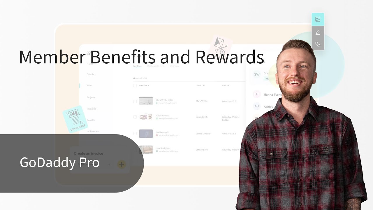 GoDaddy Pro Member Benefits and Rewards - YouTube