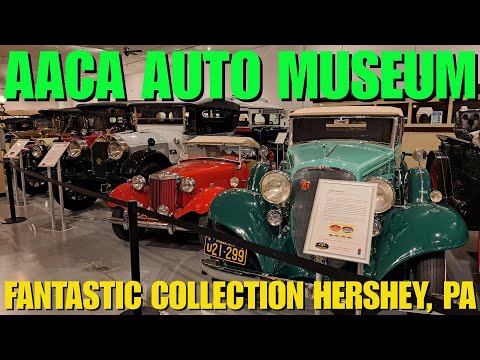 Tour of The Amazing Antique Auto Museum | Hershey, Pennsylvania 2025