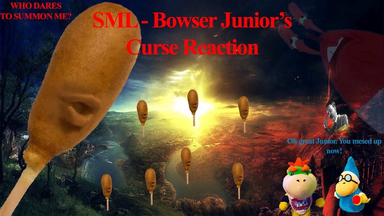 SML - Bowser Junior's Curse Reaction - YouTube