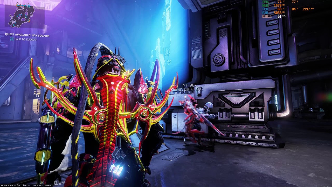 Warframe Fortuna map. My first look - YouTube