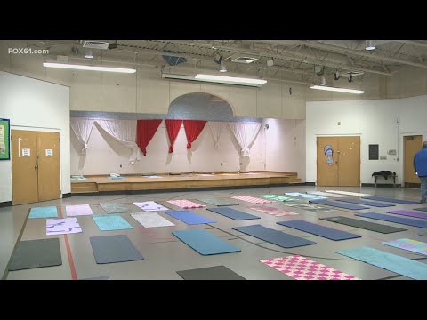 New Haven opens new warming center in the old Strong Elementary School ...