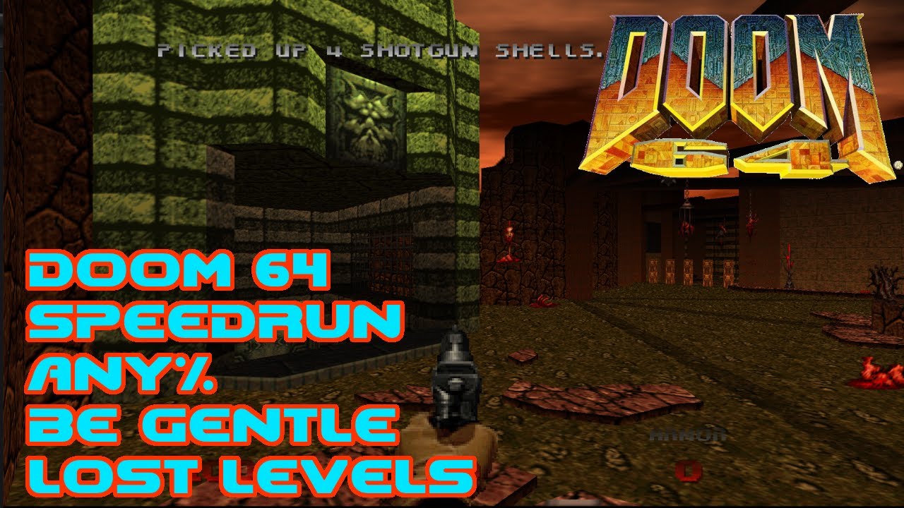 DOOM 64 - The Lost Levels - SPEEDRUN in 12:49 IGT - YouTube