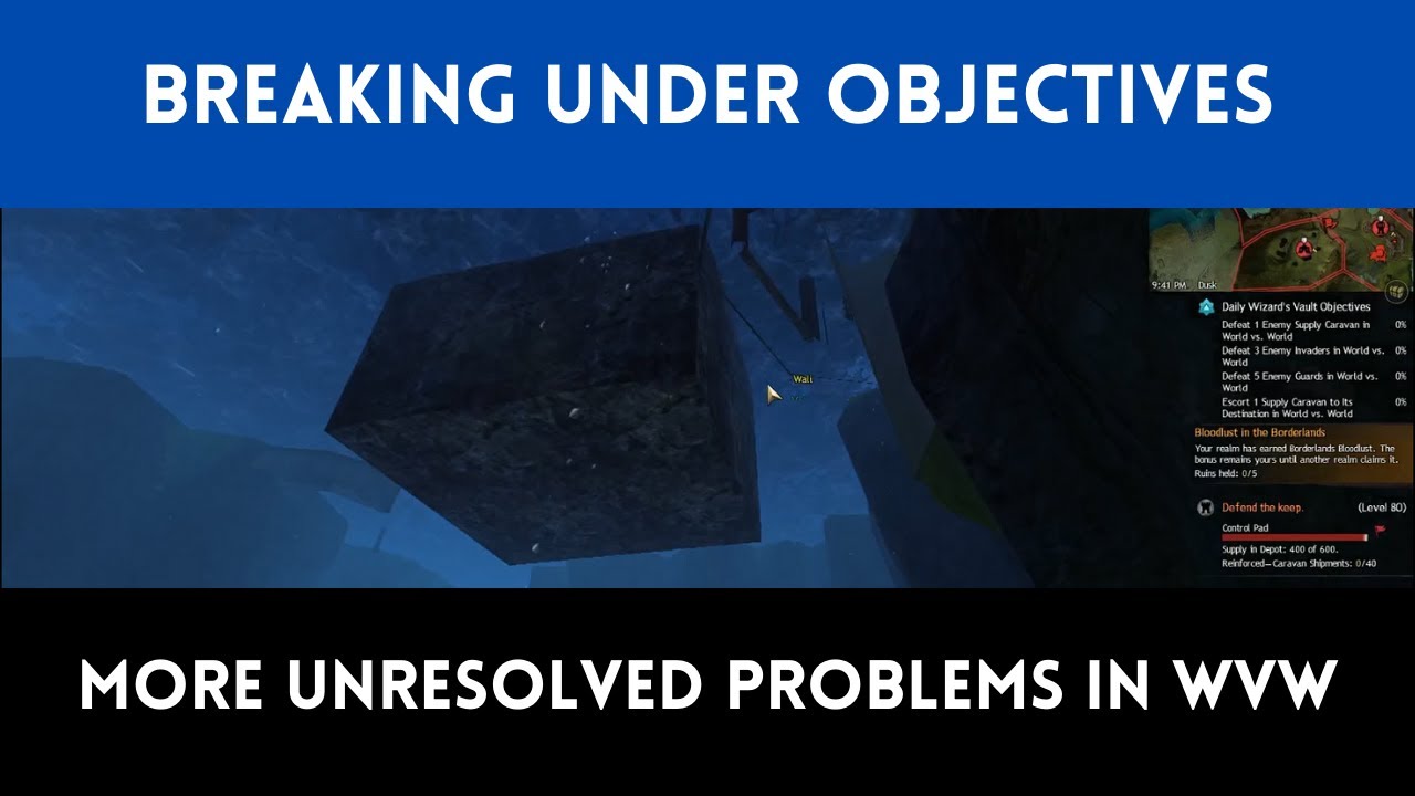 Guildwars 2 - WvW - Getting Under The WvW Maps (Part 2 of 3) - YouTube