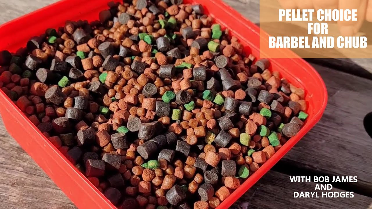 Bob James and Daryl Hodges Talk PELLETS for Barbel and Chub Fishing ...