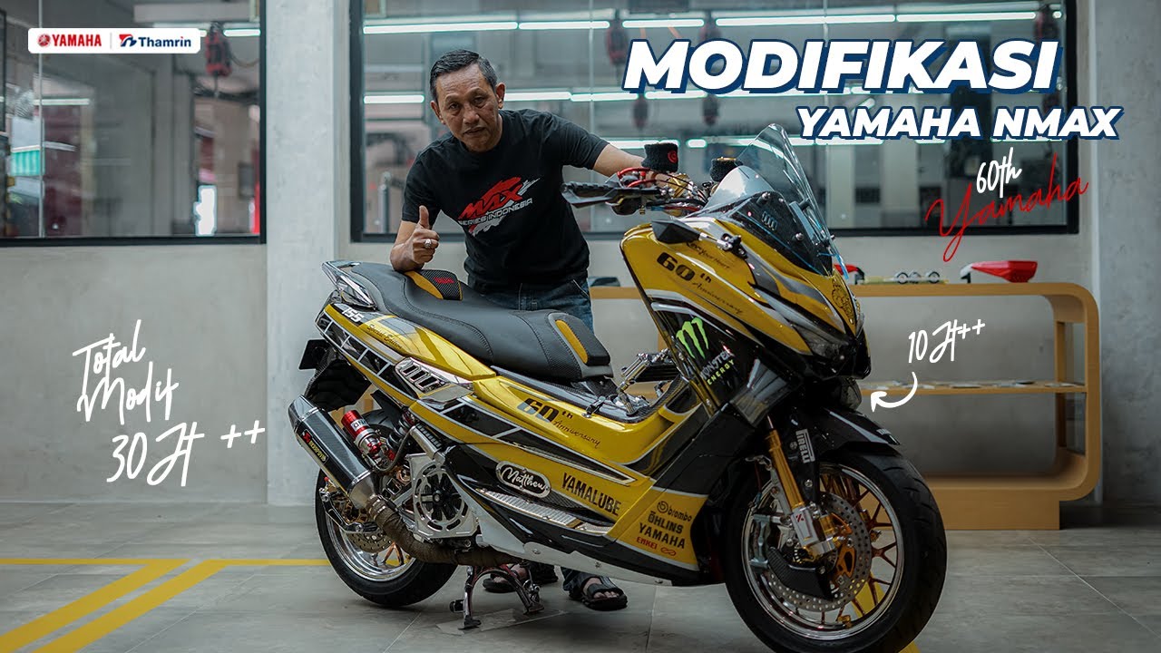 MODIF NMAX SEHARGA SATU MOTOR NMAX WOOWWWW! - YouTube