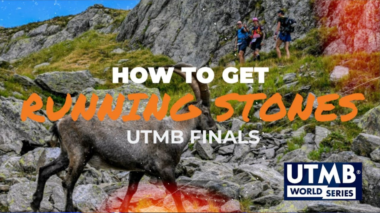 UTMB Running Stones for the World Series Finals - YouTube