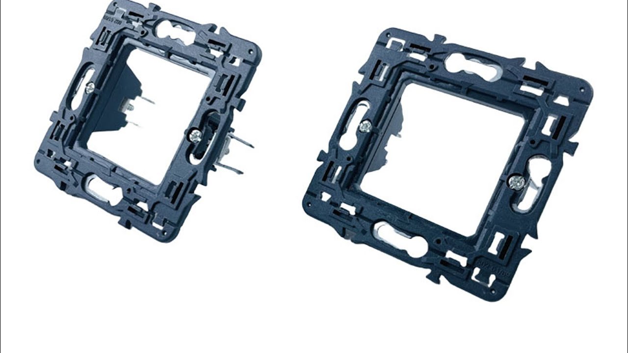 80x80mm French style faceplate metal bracket - YouTube