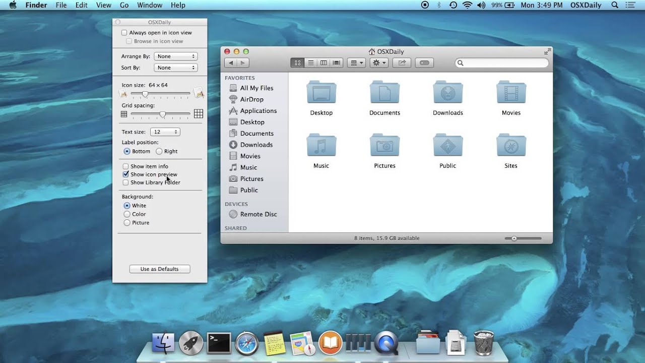 How to Show the User Library Folder in OS X Mavericks - YouTube