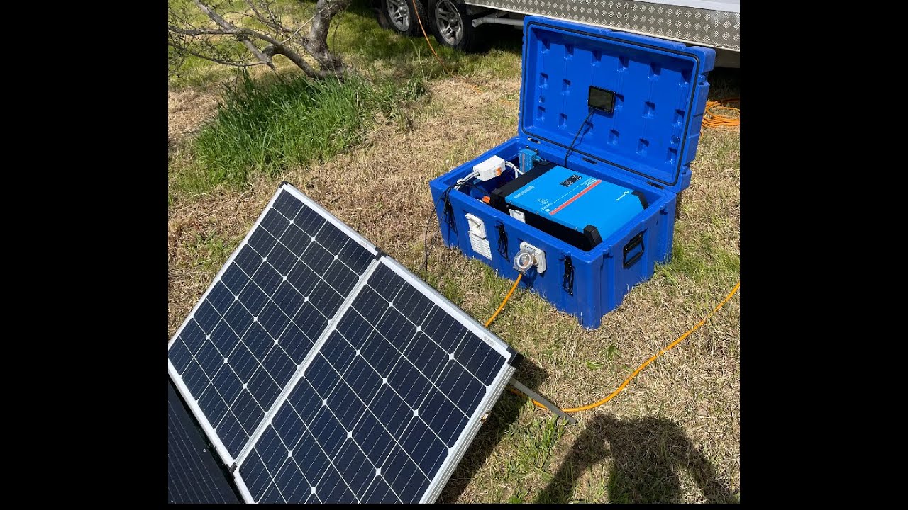 Victron deployable battery box and deployable solar system ( prototype ...