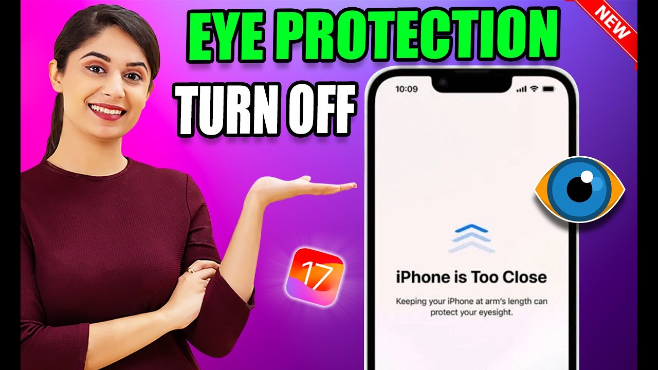 IOS 17 : How To Turn Off Eye Protection in iPhone iOS 17 | iPhone is ...