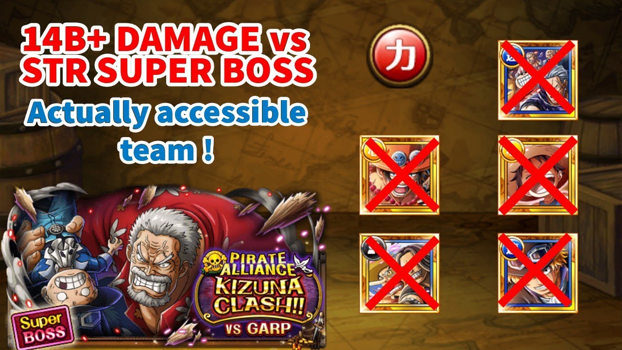 OPTC KIZUNA CLASH GARP STR SUPER BOSS 15⭐ - NO NEW BATCH, ACCESSIBLE ...