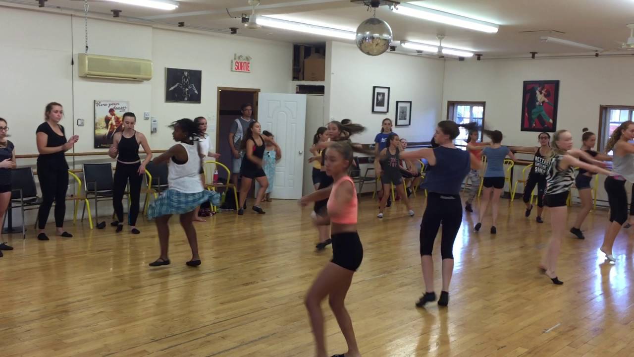 Saxon Fraser, #WORKSHOP JAZZ, #RMM, rosemariedanse.com - YouTube