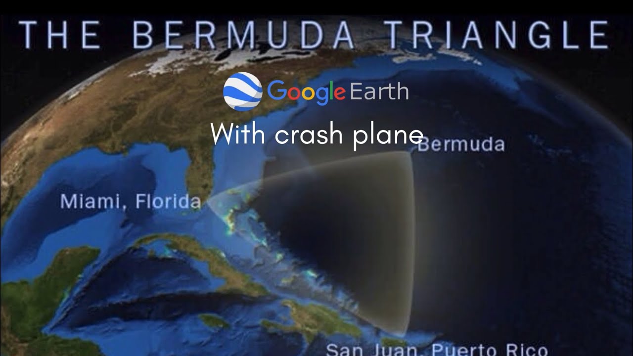 Bermuda triangle on google earth and google maps #findearth # ...
