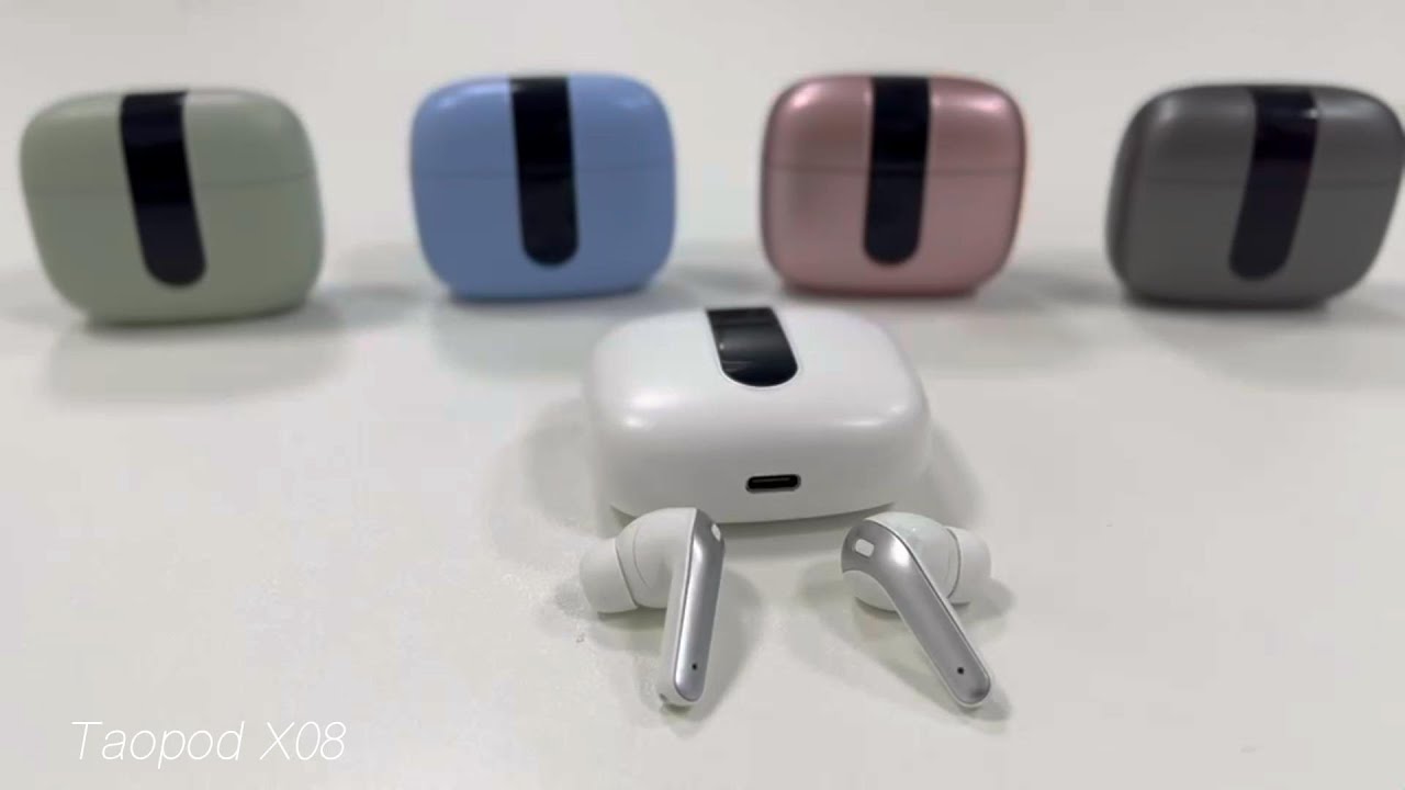 Taopod colorful wireless earbuds X08 (63% off in uk) - YouTube