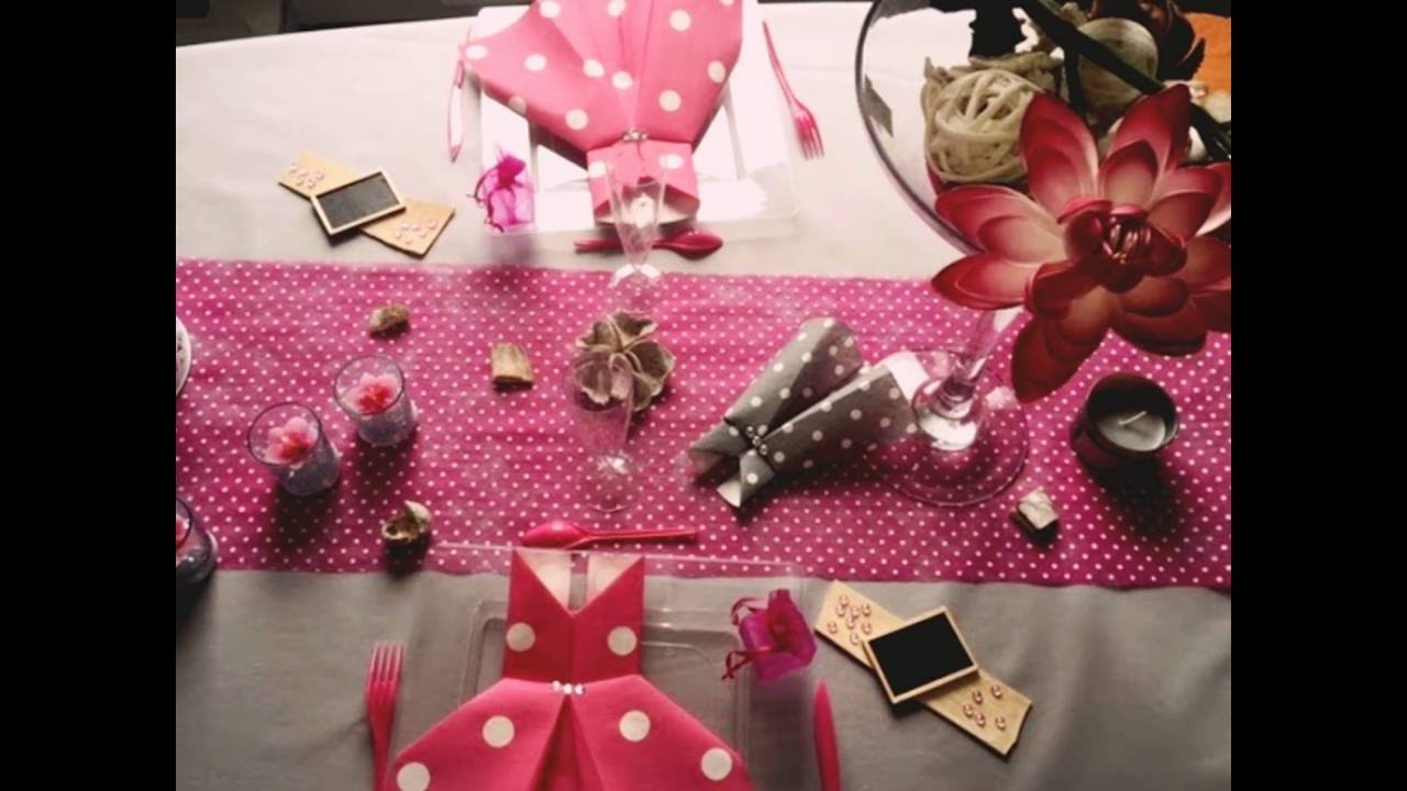 Pliage d'une serviette en robe de mariée - YouTube