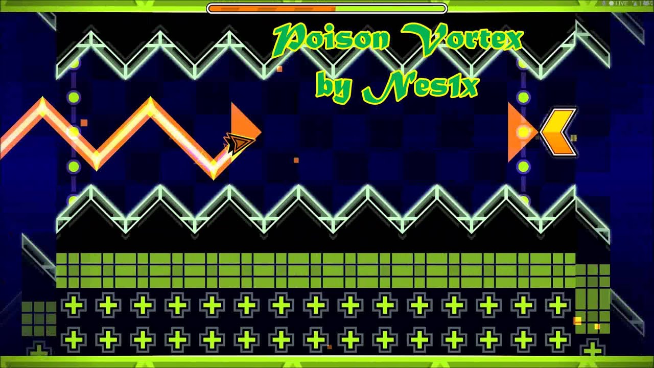 Geometry Dash - Poison Vortex by Nes1x - YouTube