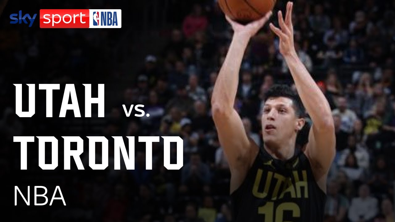 NBA Highlights: Utah-Toronto 131-128 - YouTube