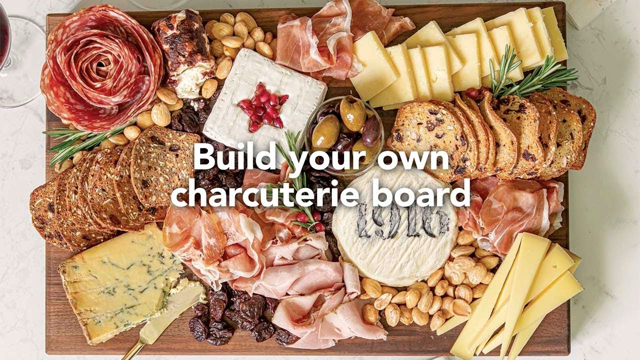 How to Make Your Own Cheese & Charcuterie Board - YouTube