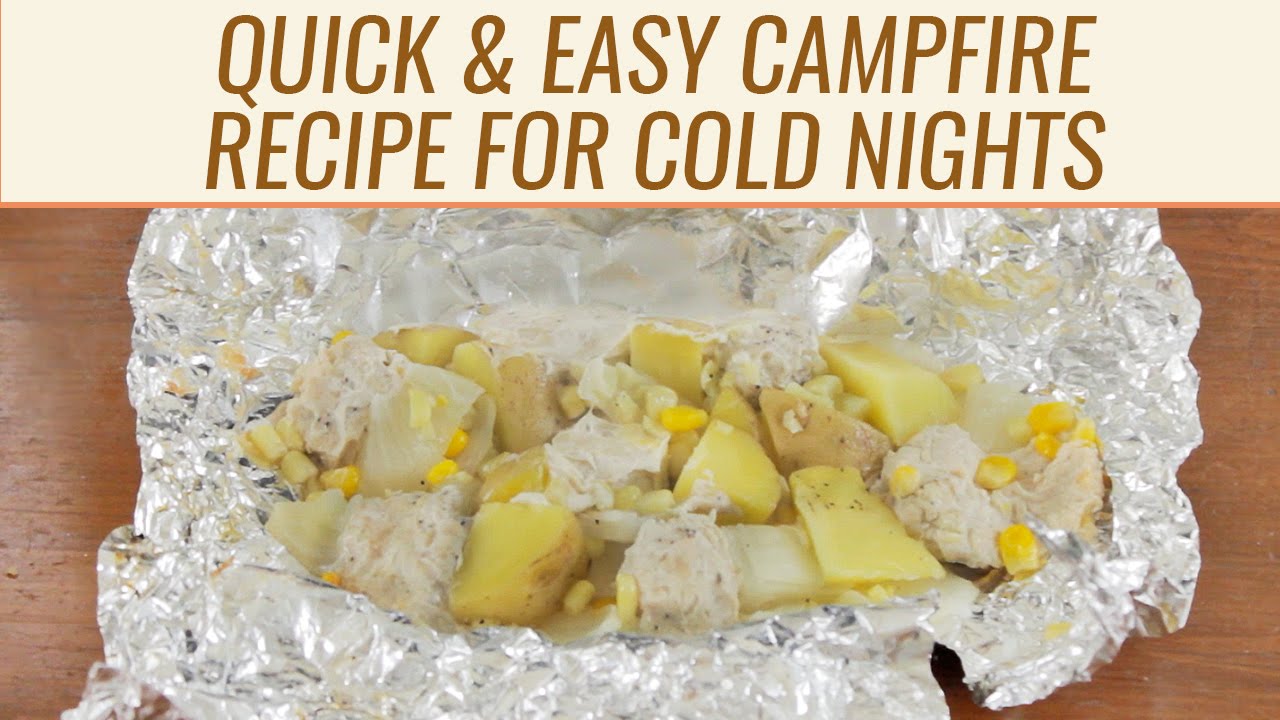 Quick and Easy Camping Recipe for Your Next Campfire - YouTube