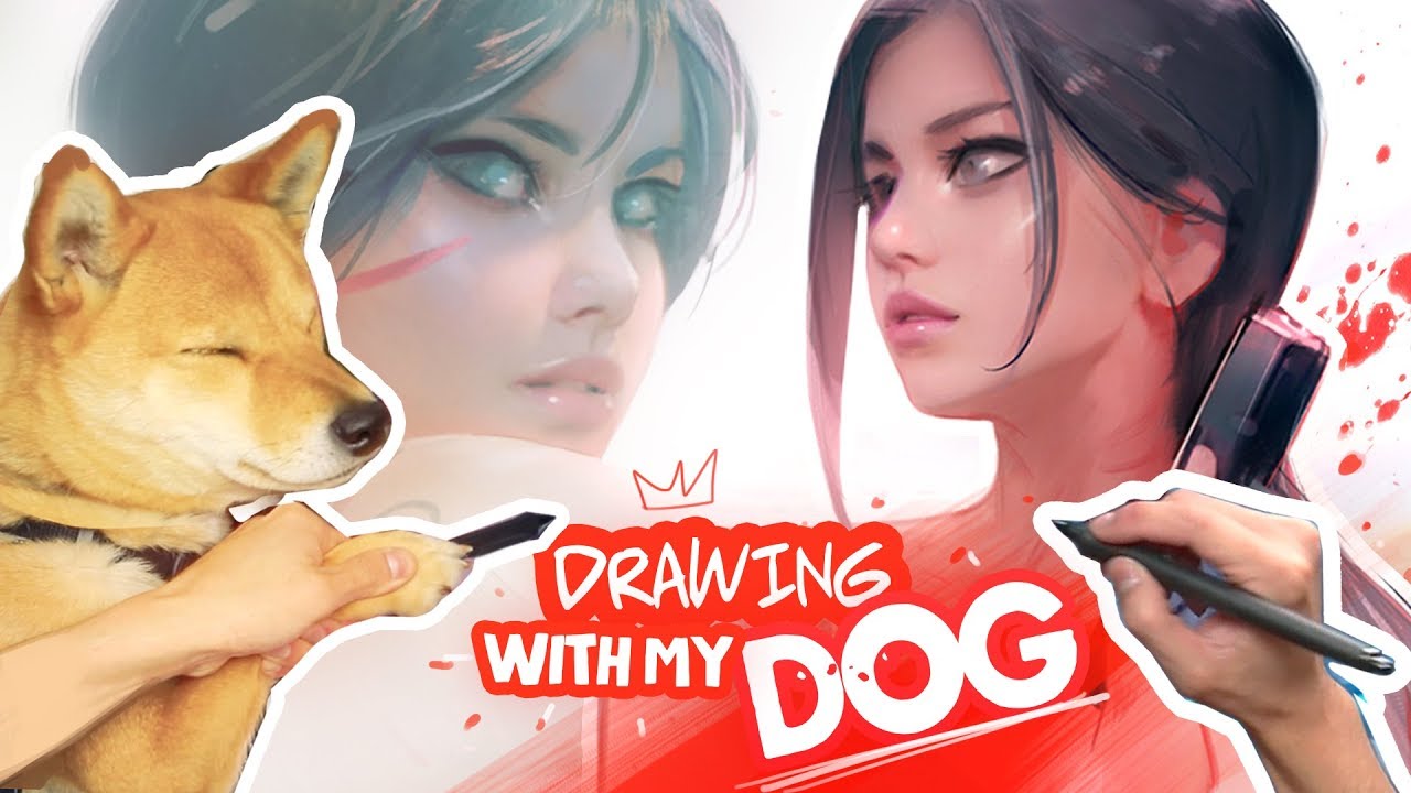 SUPER DRAWING ADVENTURE WITH MY DOG! - YouTube