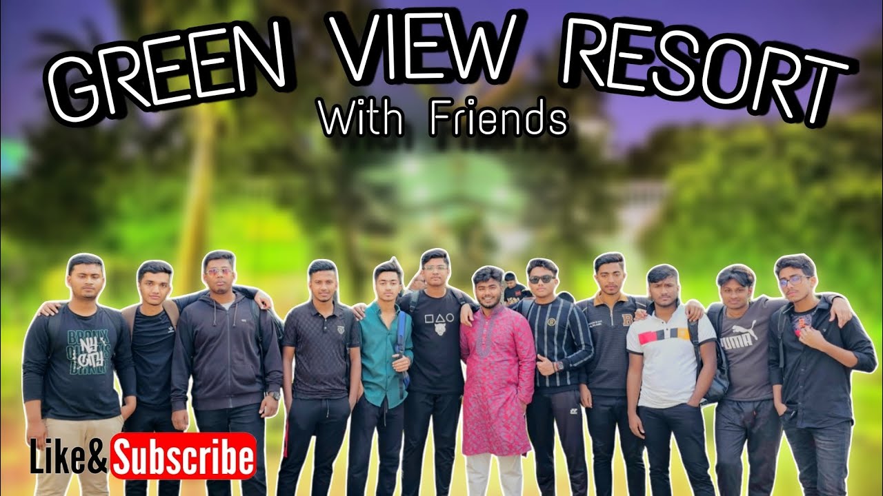 Day trip with friends || Green View Resort || IRFAN AHMED || - YouTube